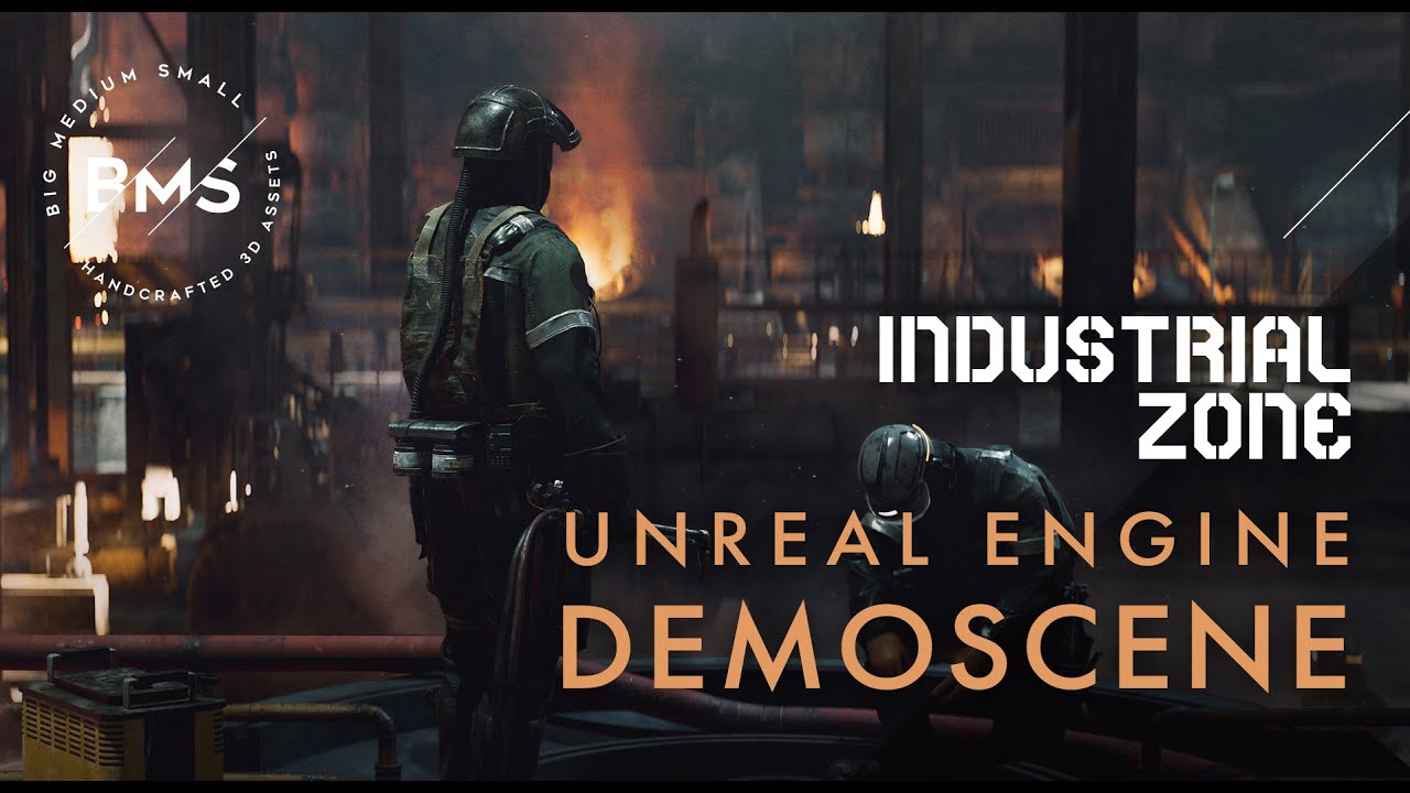 IndustrialZone | Demoscene in Unreal Engine 5 - YouTube