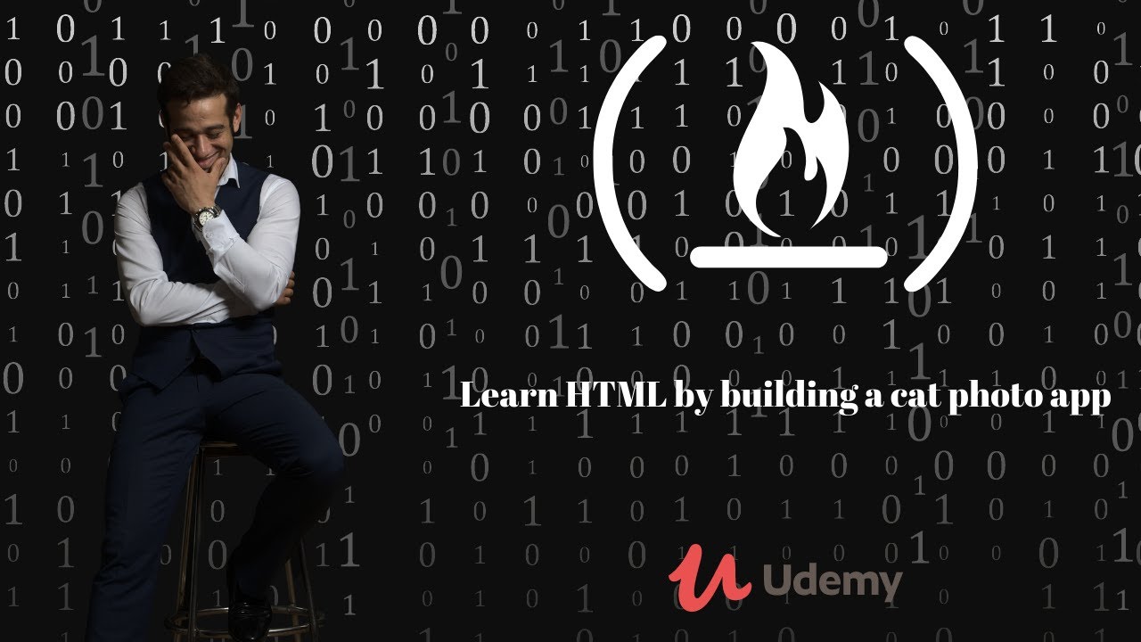 Learn HTML by building a cat photo app (1 2 3 4 5) - YouTube
