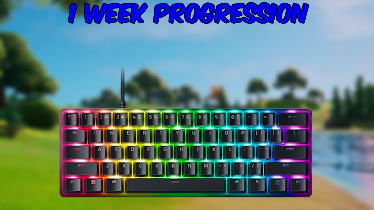 My 1 week keyboard and mouse progression in Fortnite (tips +tricks ...