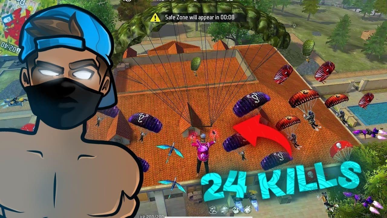 24 kills 💪MP4099% Headshot ⚡| Solo Vs DUO | IPHONE 12 HUD 4 DEDDOS ...