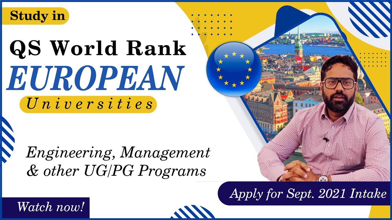 Study Engineering in Europe at Indian Cost | Various Higher Education ...