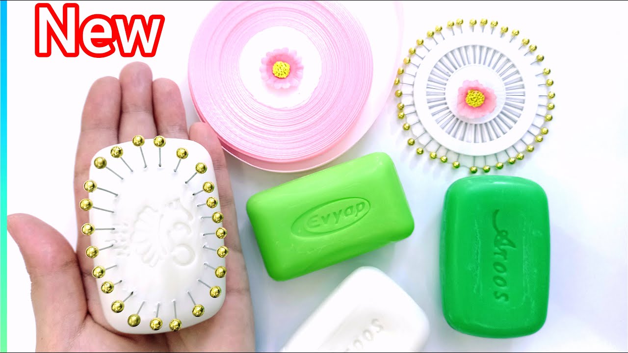 How to decorate soap: the amazing idea of decorating soap with ribbons ...