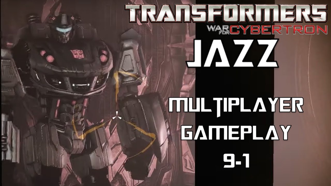 Transformers War For Cybertron - Jazz Multiplayer Gameplay (9-1) - YouTube