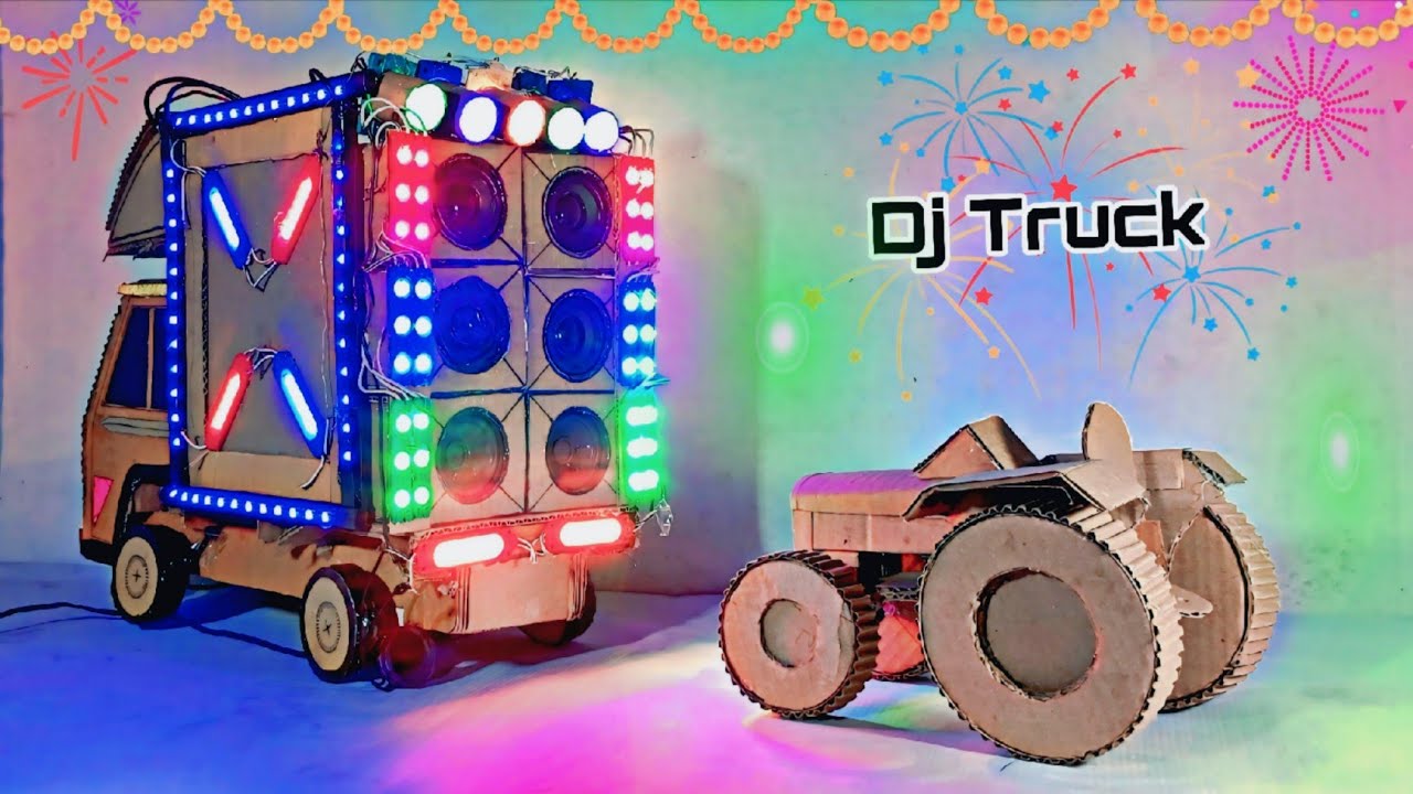 Mini Big Truck Full Dj Gadi Loading Setup With Sharpy Light | how to ...