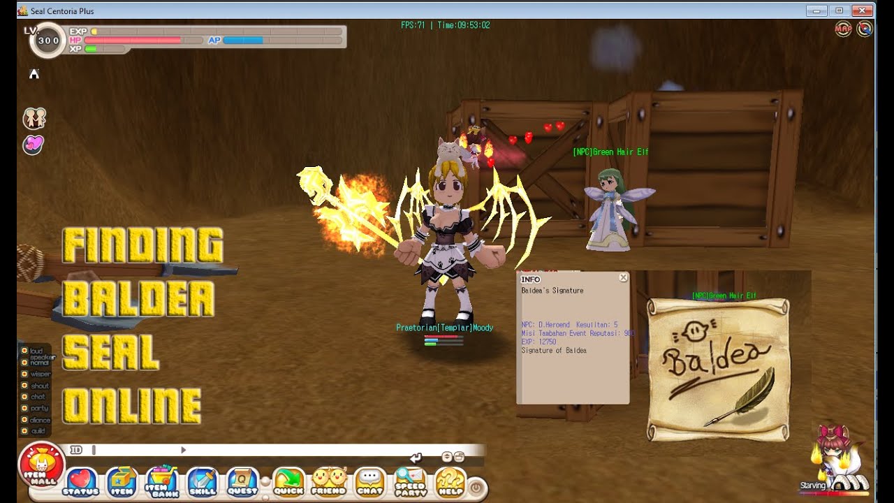 Finding Baldea | The Trail of 4 Heroes Quest | Explore Clements Mine 1F ...