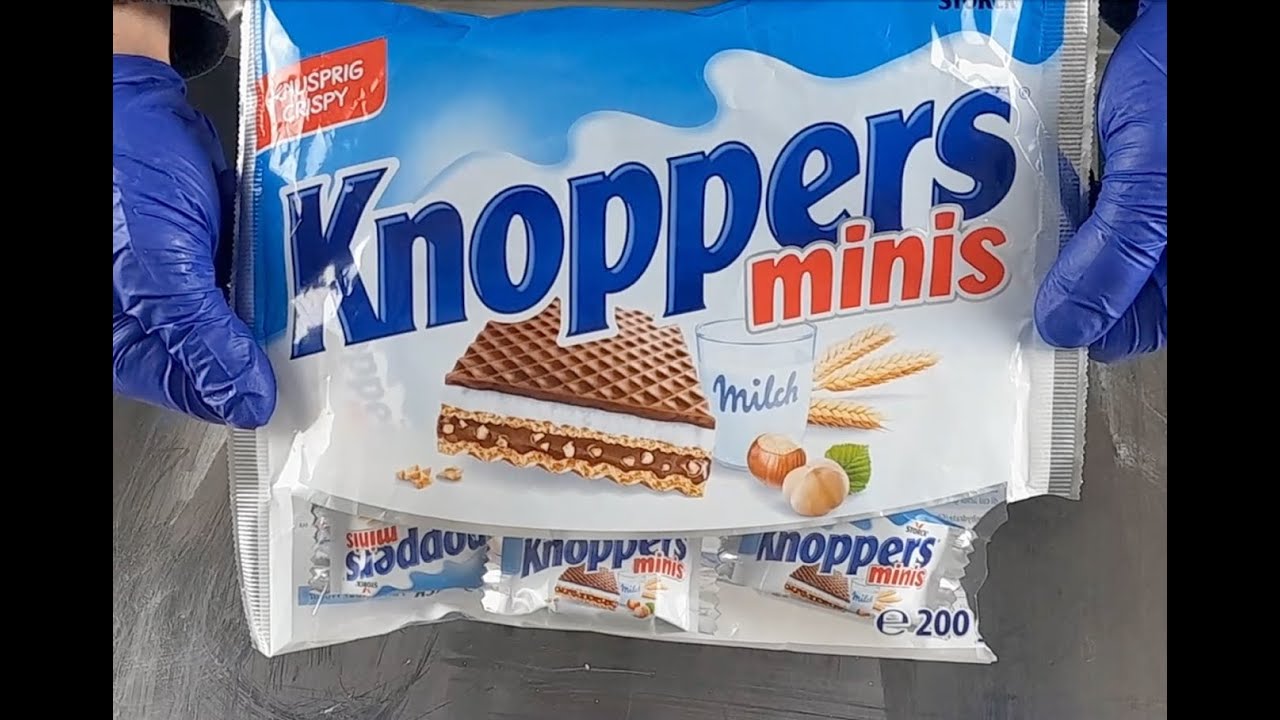 Knoppers Mini Ice Cream Rolls - YouTube