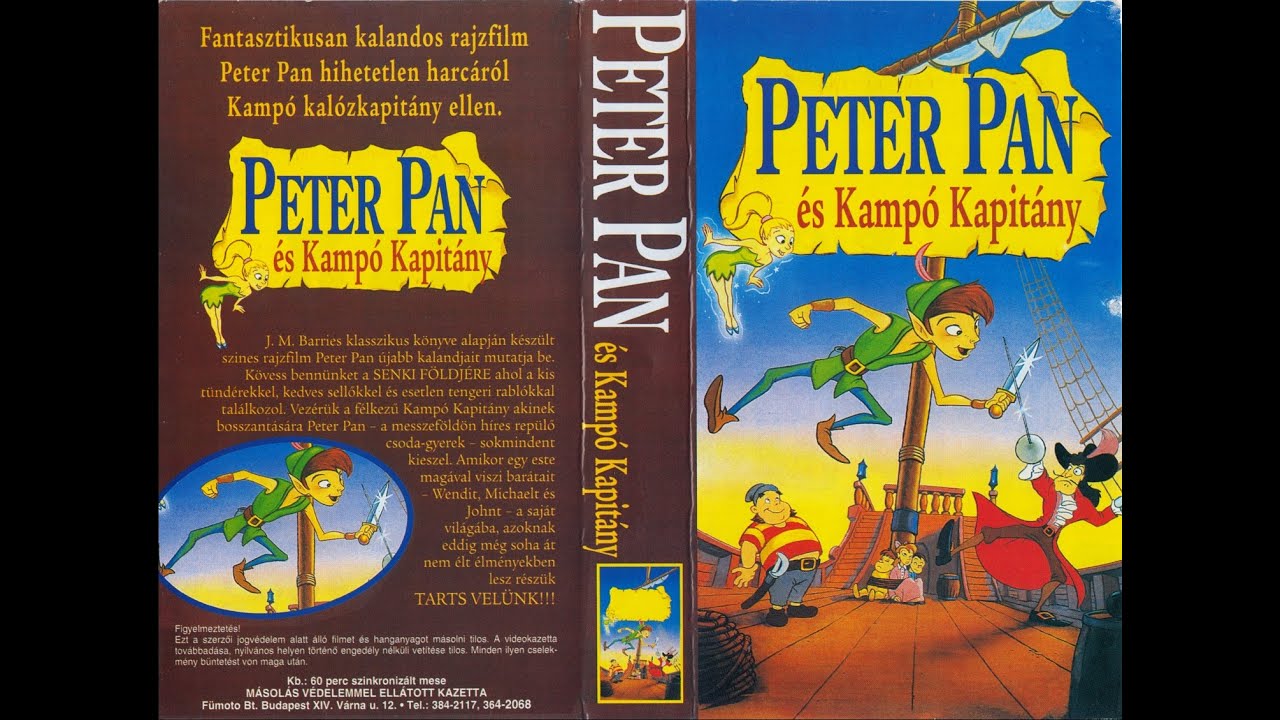 Peter Pan és Kampó Kapitány 1988 VHSRip - YouTube