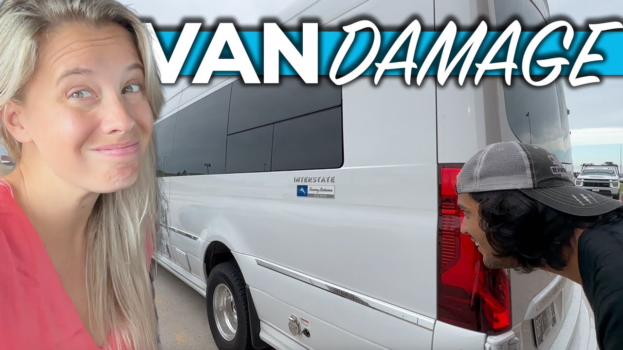 IS THE VAN TOTALED? HAIL DAMAGE ASSESSMENT (RV Travel Day) #rvtravel ...