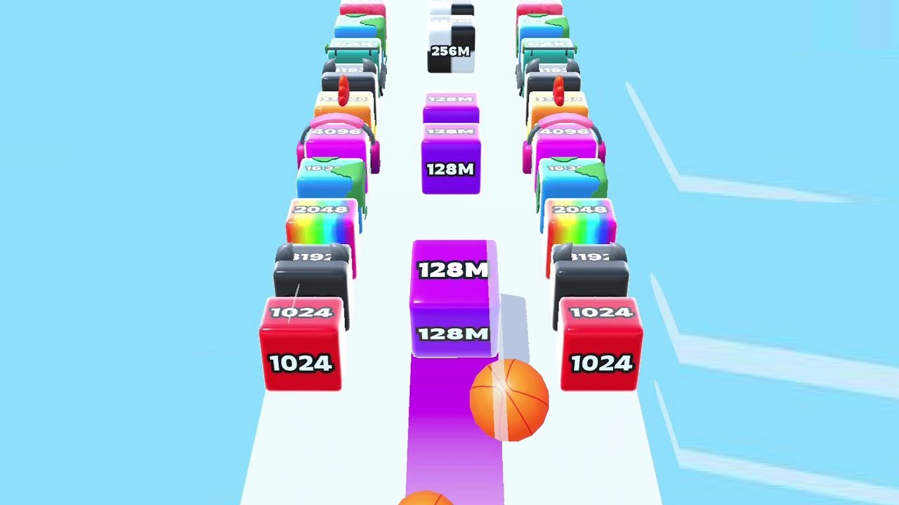 JELLY RUN 2048 ALL LEVELS GAMEPLAY WALKTHROUGH PART 255 - YouTube