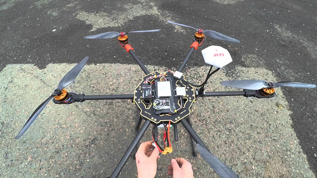 JIYI P2 PRO F.C. FIRST EVER FLIGHT ON MY TAROT 680 PRO BUILD. AMAZING ...
