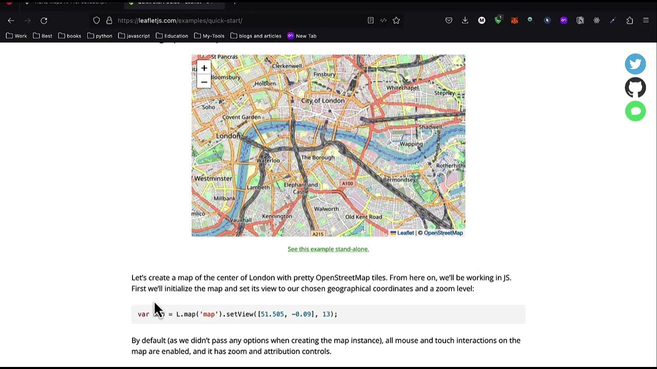 Leaflet Maps - YouTube
