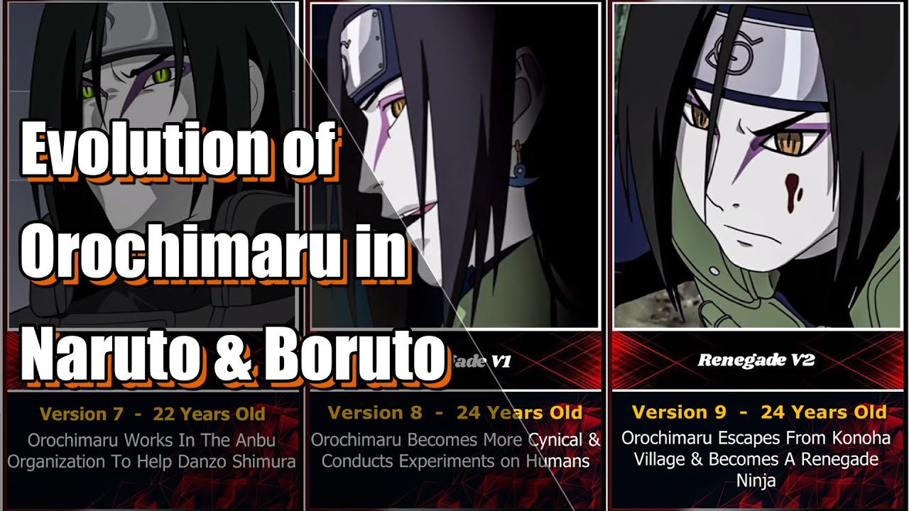 Orochimaru Evolution