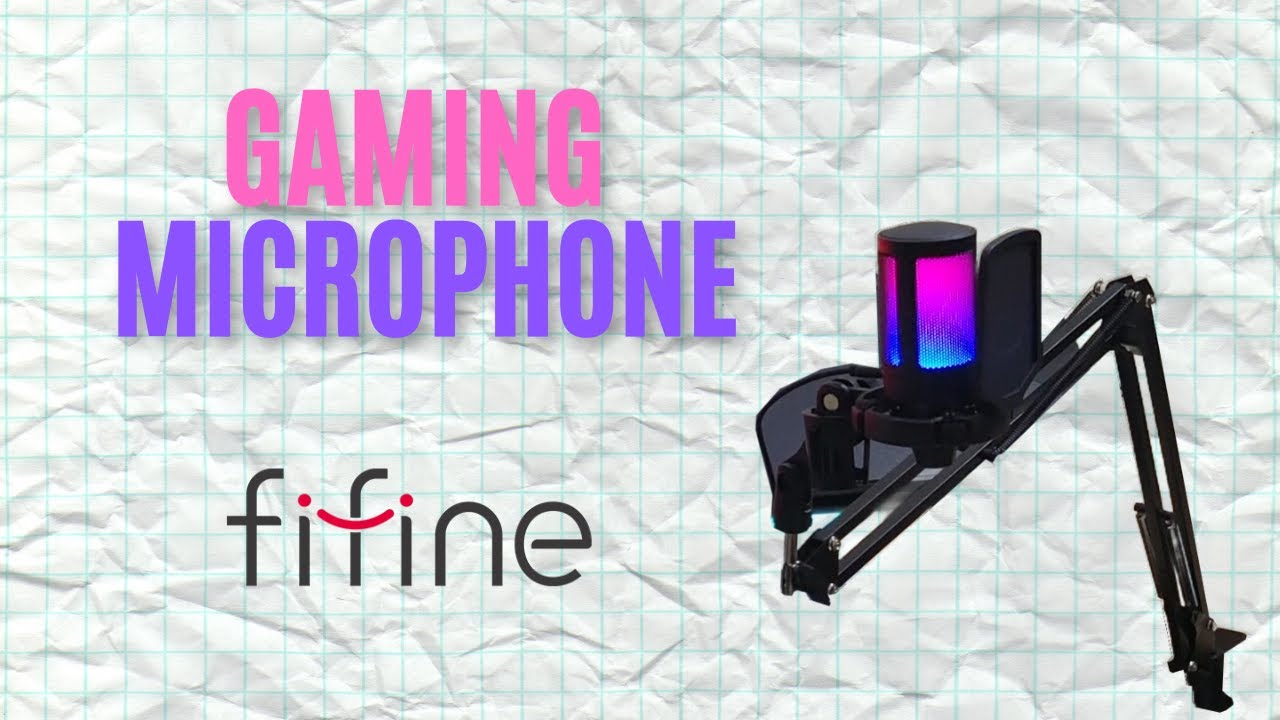 Unboxing My New Fifine A6V Microphone! - YouTube
