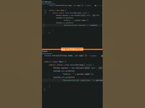 Java Records tipos de datos inmutables ideales para DTO - YouTube