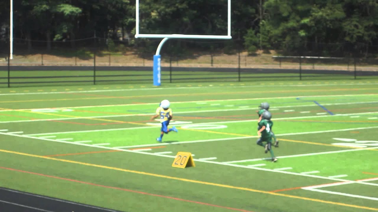 Ciara Thomas running her 2nd touchdown of the game during the kick ...