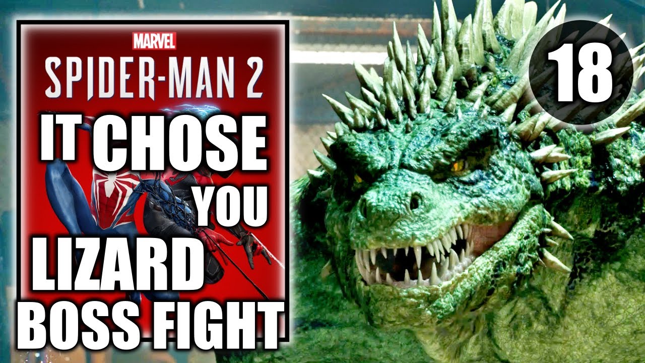 Marvel's Spider-Man 2 - It Chose You - Defeat Lizard Boss Fight - Main ...