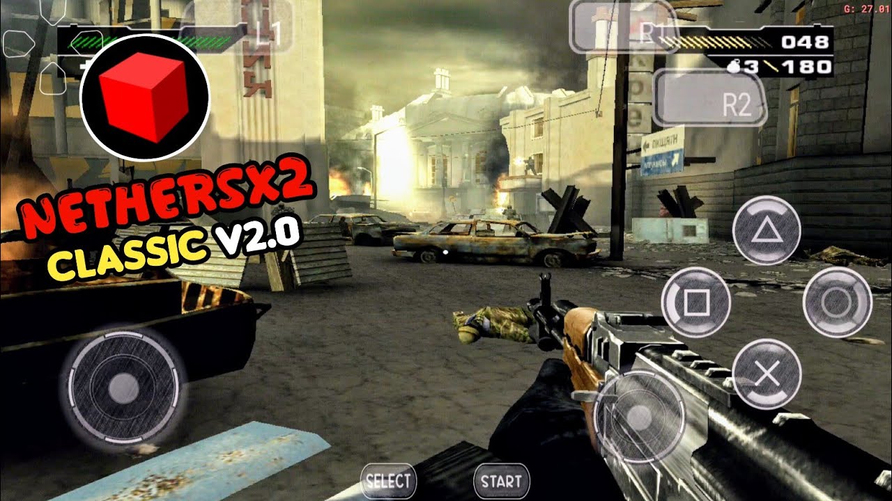 Black (PS2) Nethersx2 Classic V2.0 Android Gameplay - YouTube