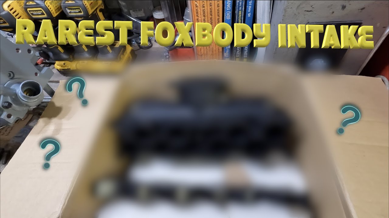 Rarest Box Style Foxbody Intake Ever? | Hacking out SSM Lift Bars | 2 ...