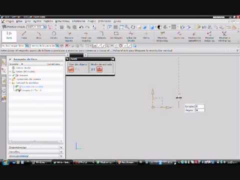 Tutorial NX6 en español Parte 1 - YouTube