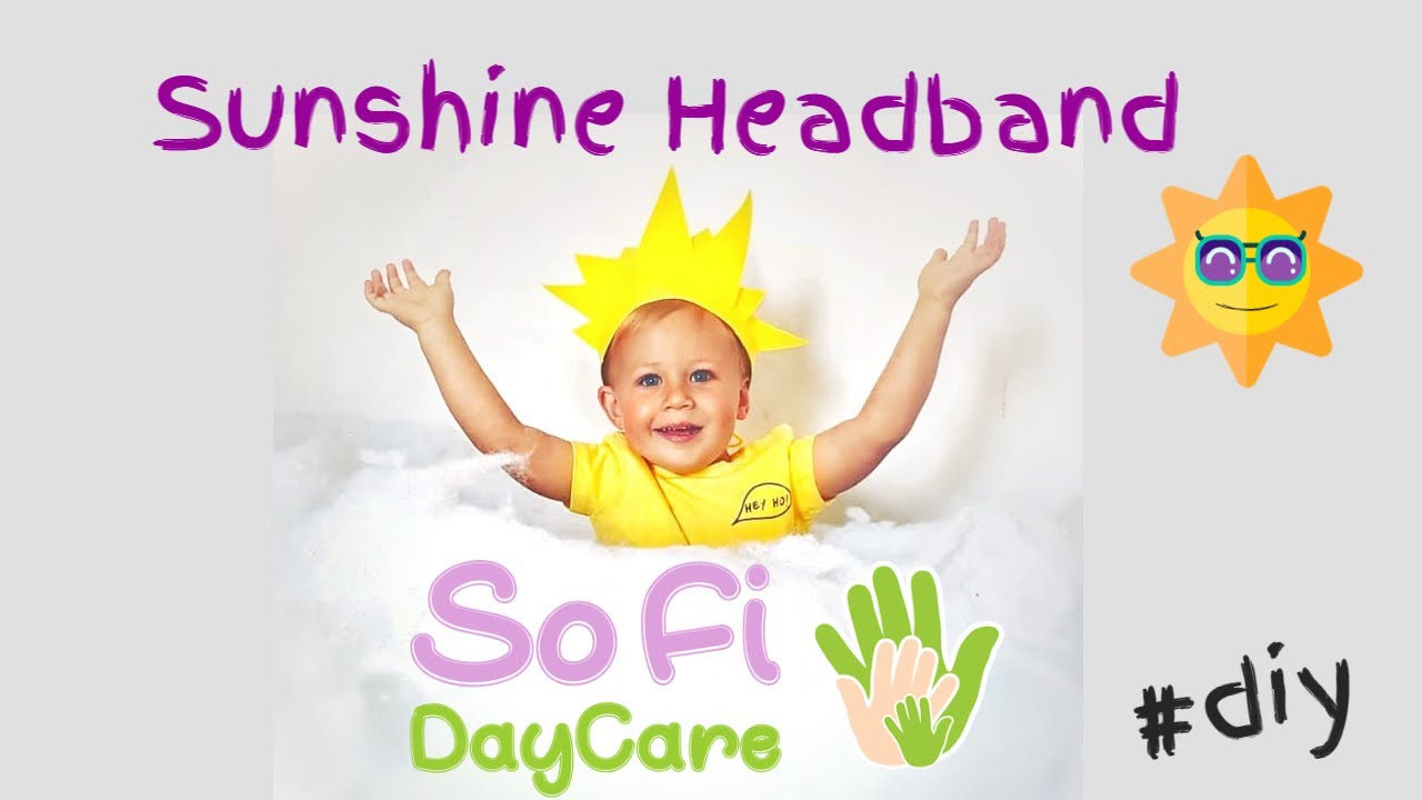 Sunshine Headband DIY - YouTube