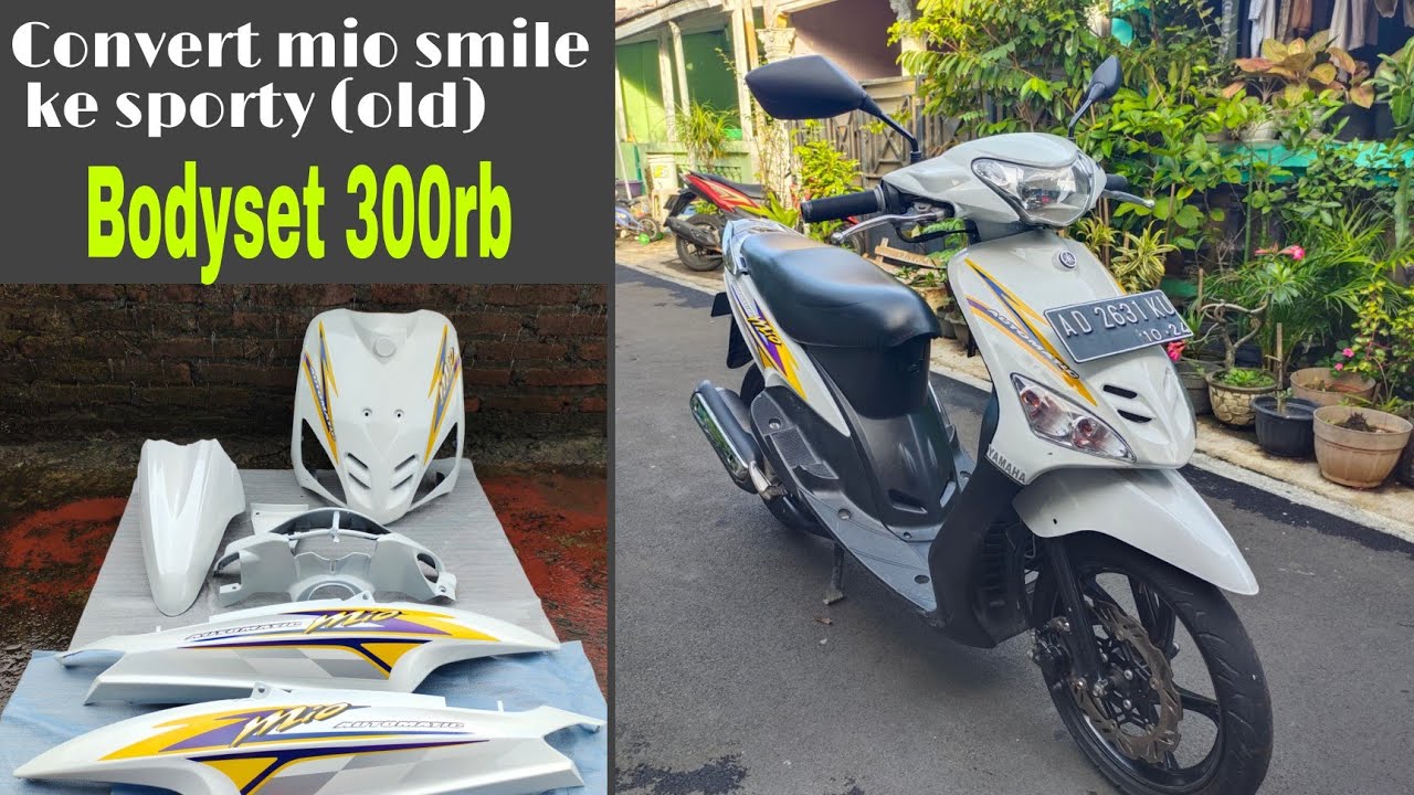 Body set mio sporty 300ribuan (review) |l. wort it buat ala-ala convert ...