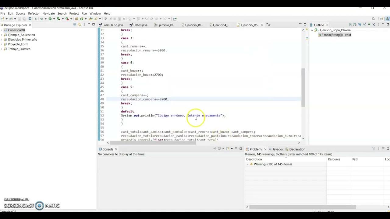 3 - Crear el formulario en Eclipse. - YouTube