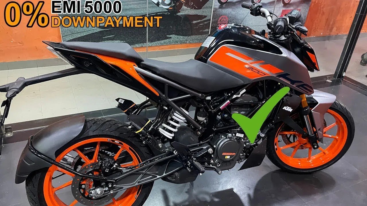New Model 2024 KTM Duke 200 Version 2.0 BS7 Finance EMI Document 😱|Down ...