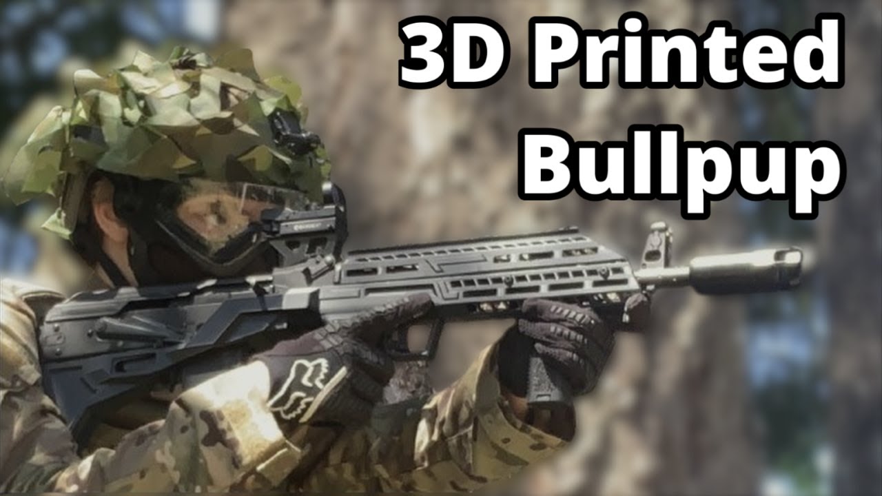3D Printed AK Bullpup Kit Pt.2 | GBB AK-74M - YouTube