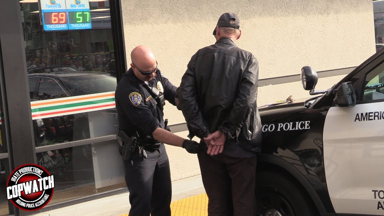 Copwatch | Man Allegedly Kicked Out Window of City Bus - YouTube