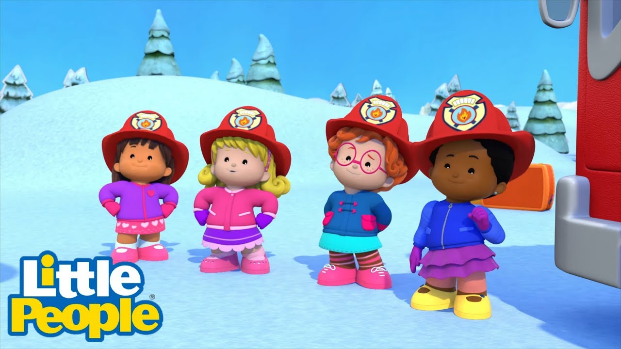 Little People | Firefighters to the Rescue in the Snow?👩🏽‍🚒 ...