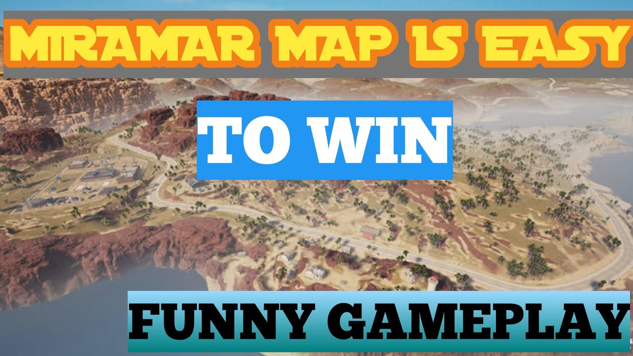 DESERT MAP||PUBG MOBILE ||MIRAMAR MAP #ANKURGAMER - YouTube
