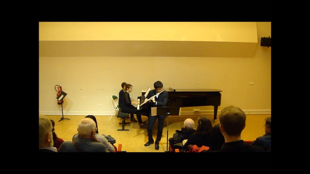 Philippe gaubert-ballade pour flute et piano - YouTube