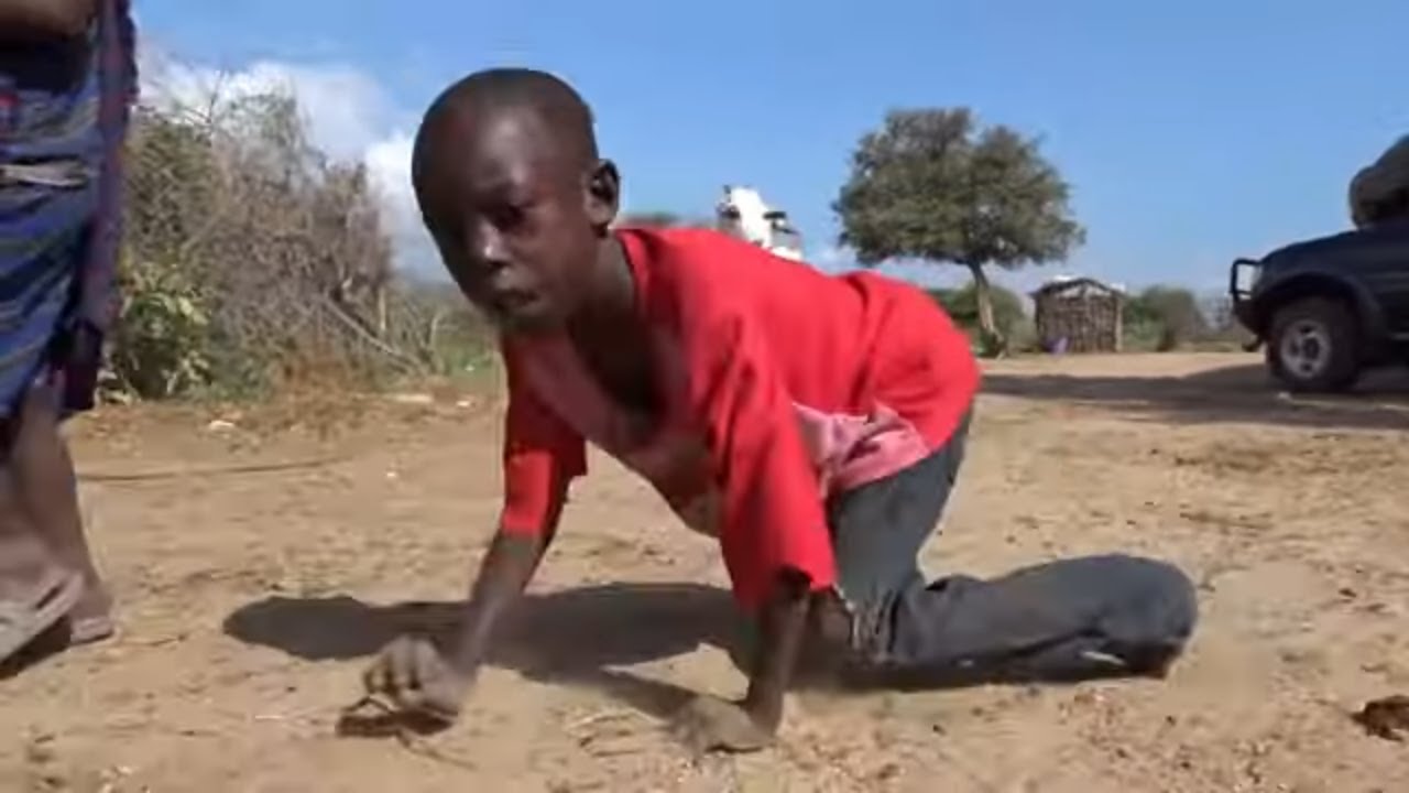 10 Years Old & Spending his life Crawling In The Dirt... Lets Try And ...