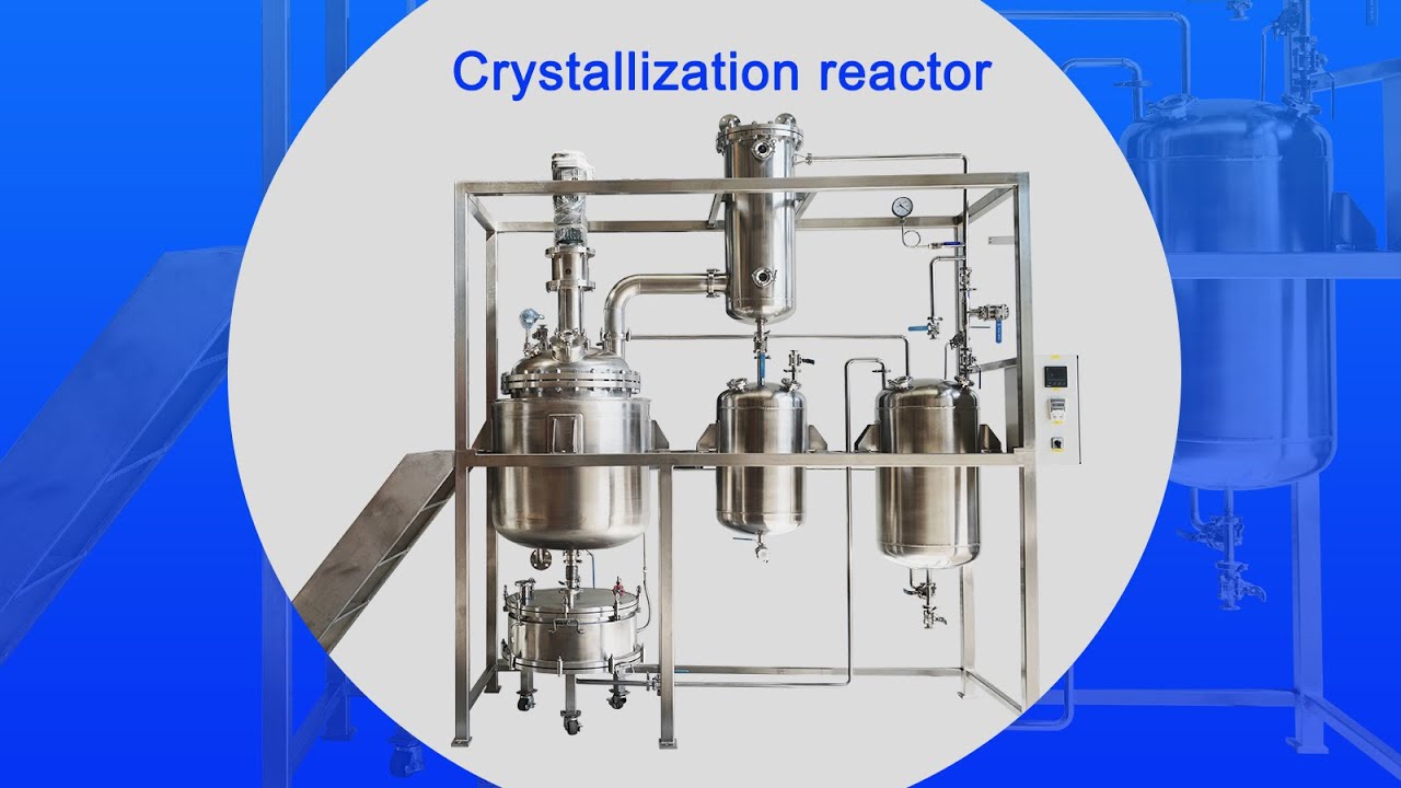 crystallization reactor - YouTube