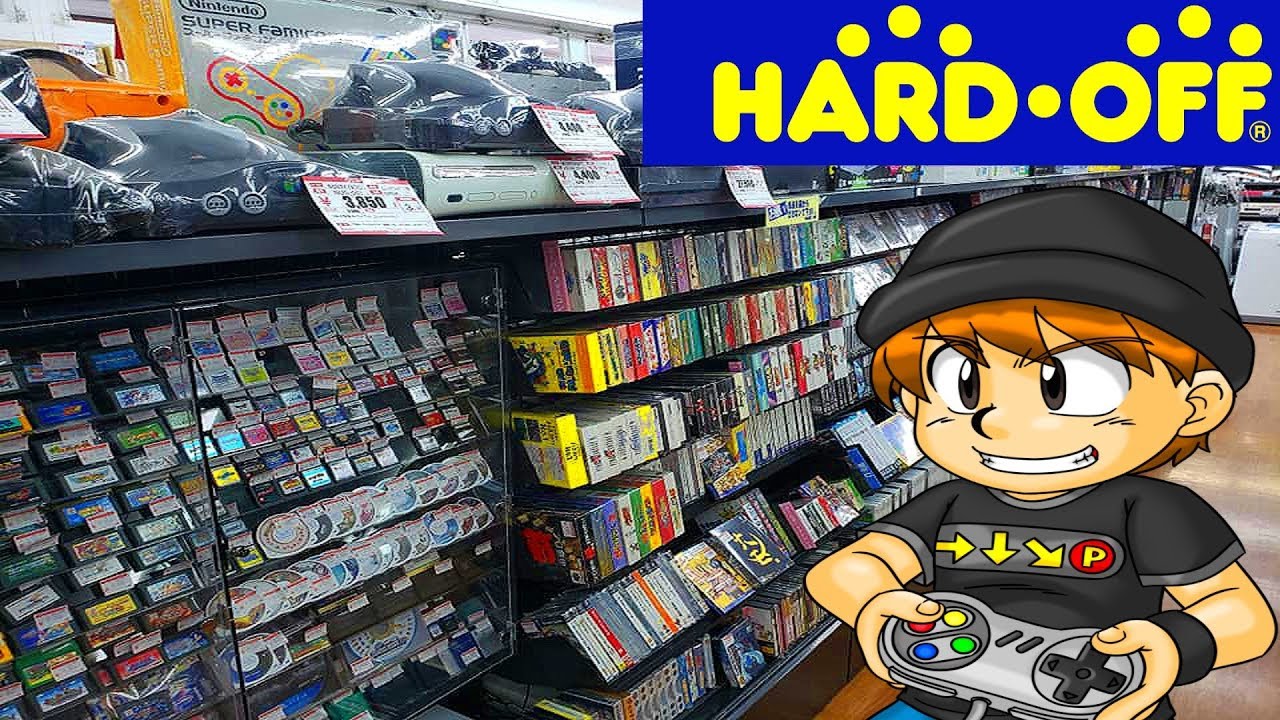 HARD OFF Retro Game Hunting in Tokyo (Akatsuka) - YouTube