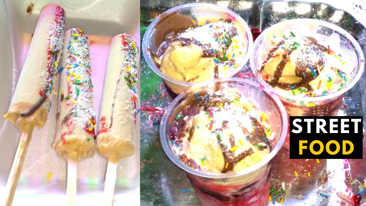 ICE CREAM FALOODA l MILK BOTTLE l Street Food Of Karachi Pakistan - YouTube