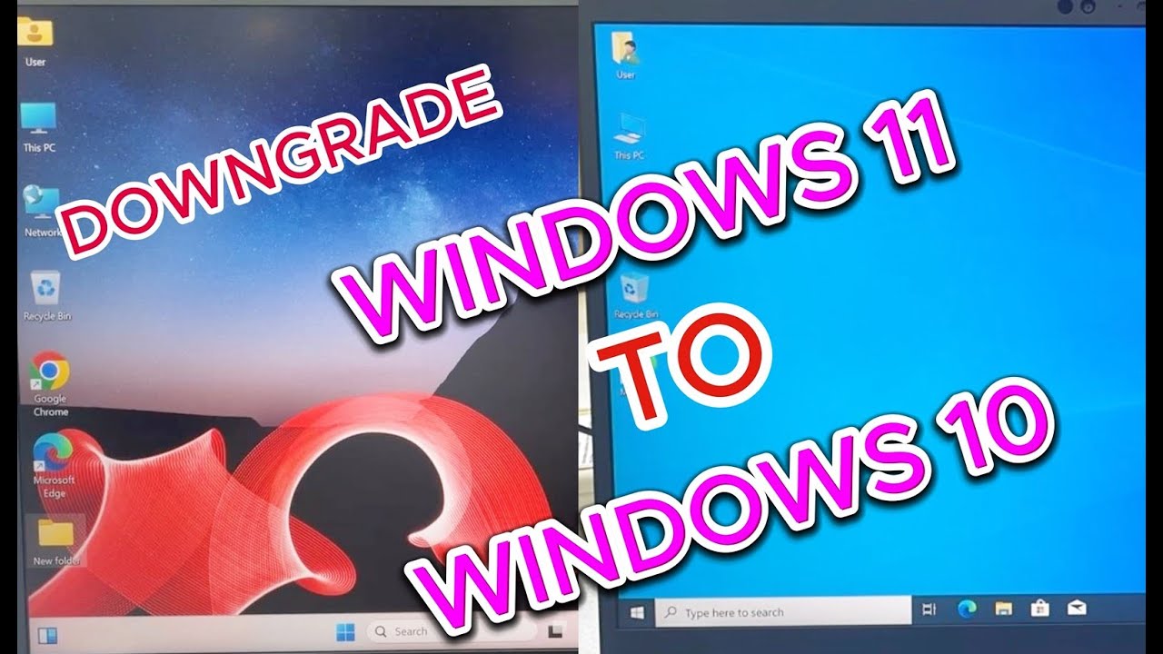 How to Downgrade Windows 11 to Windows 10 Tutorial - YouTube