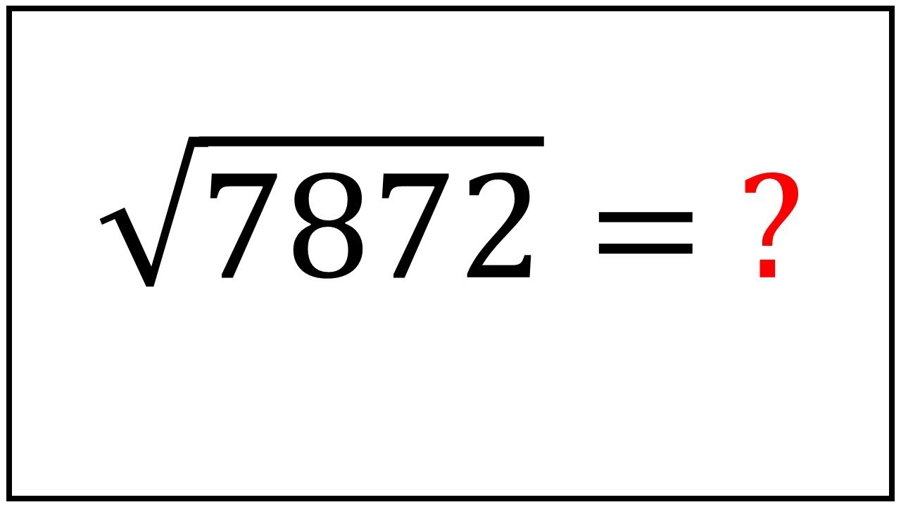 SIMPLIFICAÇÃO DE UM RADICAL - YouTube