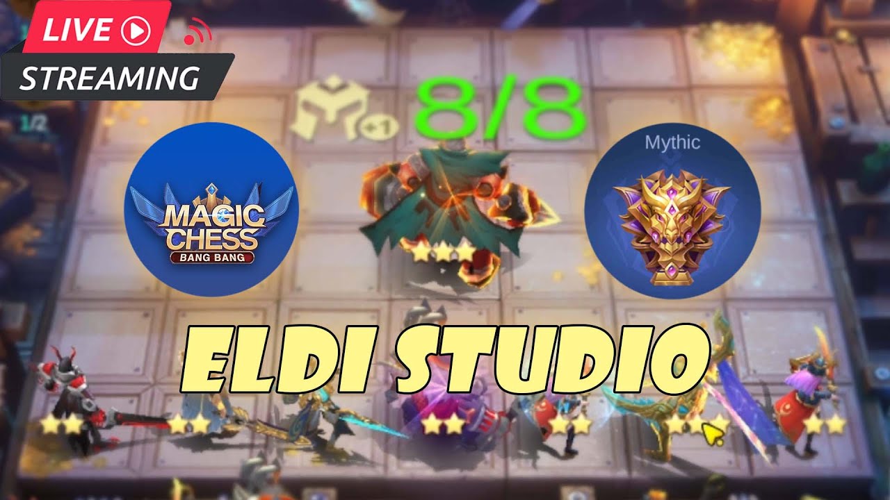 LIVE MENCARI COMBO YANG LAGI META! MAGIC CHESS MOBILE LEGENDS - YouTube