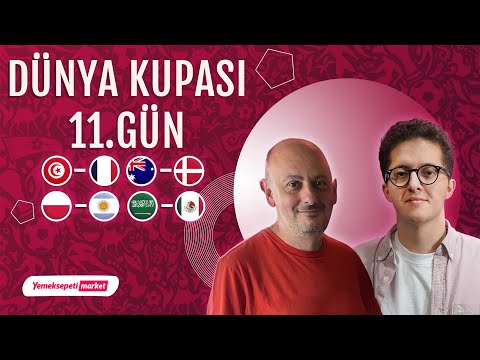 Arjantin - Polonya, Fransa - Tunus | 11. Gün | Yemeksepeti Market Dünya Kupası Özel