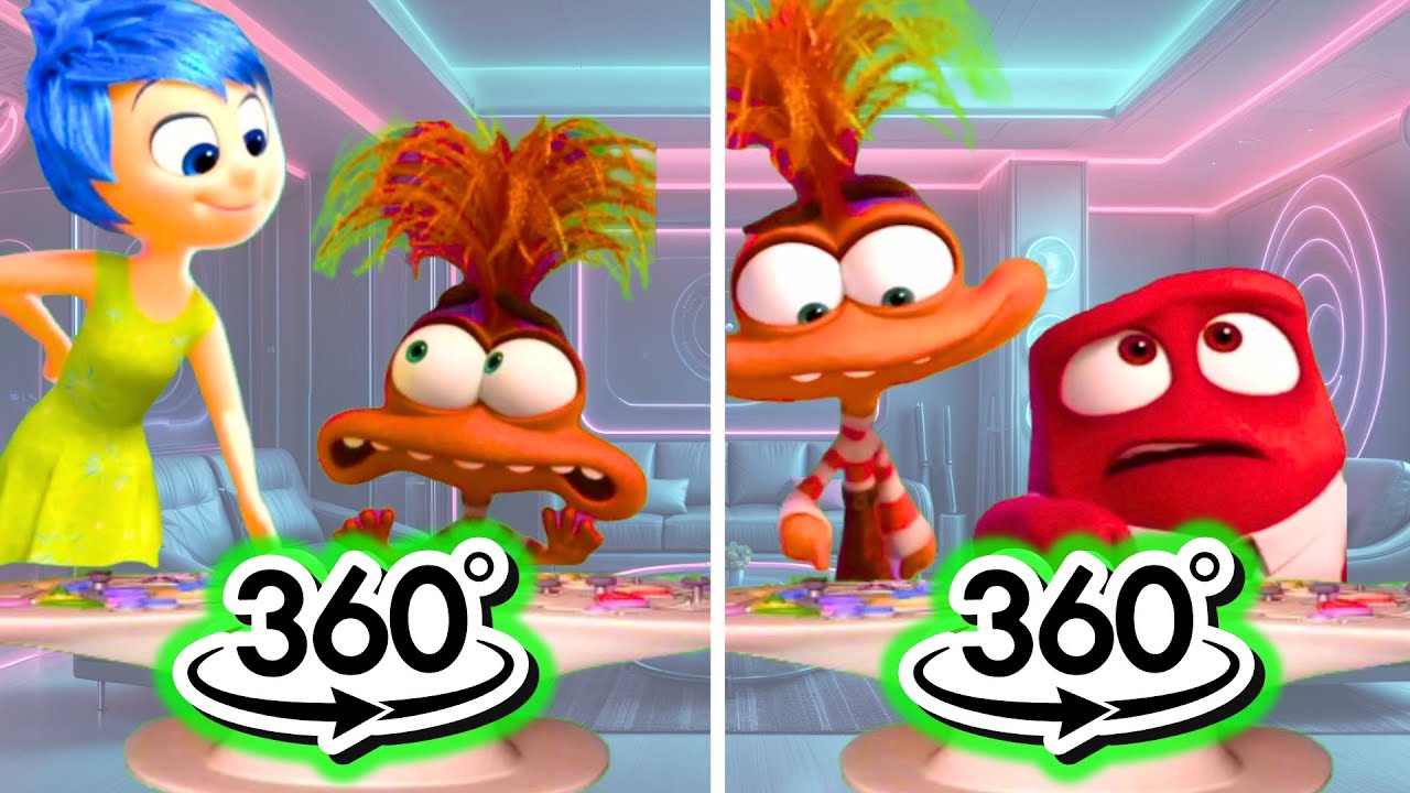 Inside Out 2 💛 360 VR Emotion Control Console | Unlock Your Inner Joy ...