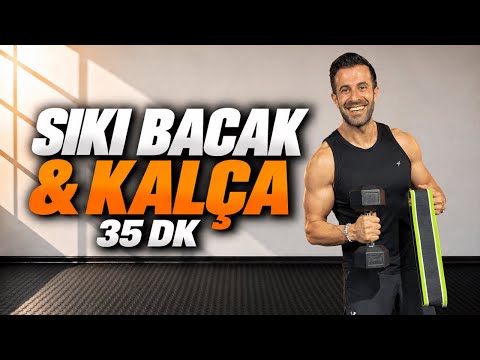 Evde Bacak & Kalça Antrenmanı | 35 DK Mini Band + Dumbbell + Bodyweight