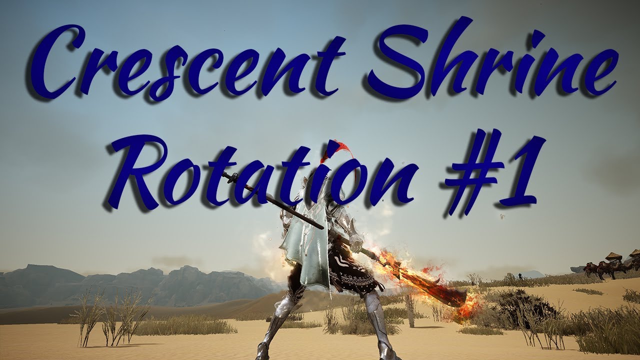 BDO - Crescent Shrine Rotation #1 (Main) - YouTube