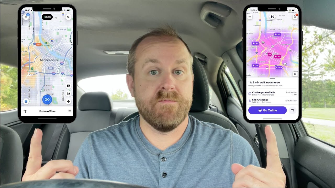 Combining the Uber & Lyft Driver Apps! (2023) - YouTube