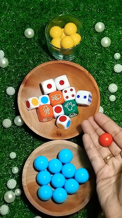 OMG 🙊💥 Oddly Satisfying ASMR Pearls, Cubes and Balls 💛🎲🩵 - YouTube