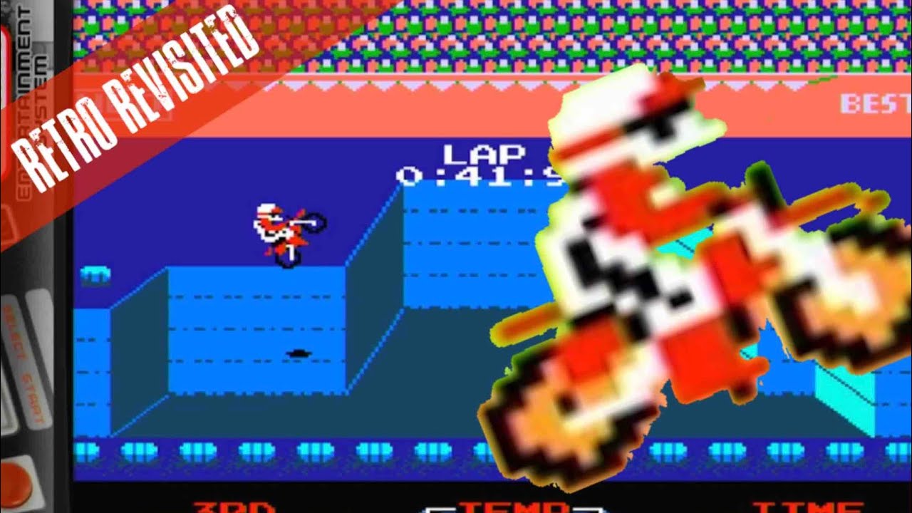 ExciteBike Nintendo NES Gameplay - YouTube