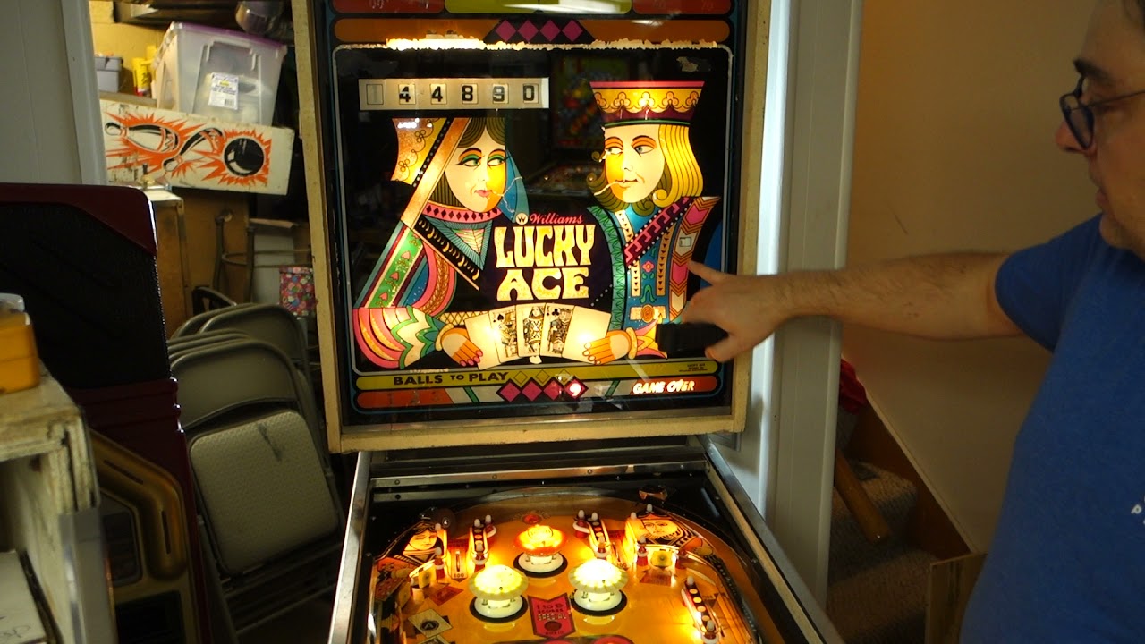“Sold” Williams Lucky Ace Pinball For Sale At The Midwest Gaming ...