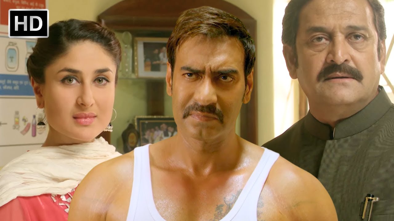Singham Returns Climax Scene - सिंघम उन लोगों को छोड़ना मत - Ajay ...