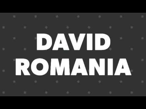 Introu pentru David Romania - YouTube
