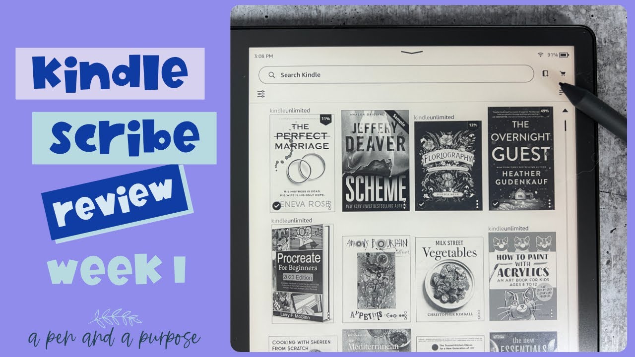 Kindle Scribe Review 1 Week In YouTube kindle-scribe-review-1-week-in-youtube